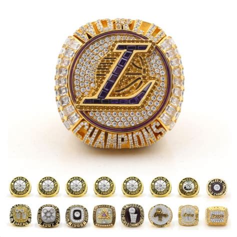 Los Angeles Lakers Nba Championship Rings