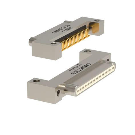 Nano D Bi Lobe® Single Row Horizontal Smt Aa Omnetics Connector Corp