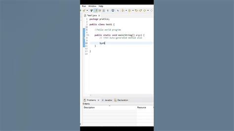 Java Hello World 🌎javaprogramming Javatutorial Youtube