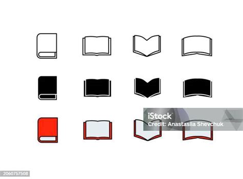 책 아이콘 세트 다양한 스타일 책 아이콘 모음 열린 책과 닫힌 책 벡터 아이콘 0명에 대한 스톡 벡터 아트 및 기타 이미지 0명 가리기 개체 그룹 Istock