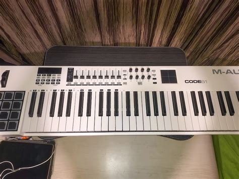 M Audio Code 61 Midi Keyboard Hobbies And Toys Music And Media Musical Instruments On Carousell