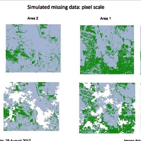 Ndvi Of The Same Area Within Landsat 8 Images At Neighbourhood Scale