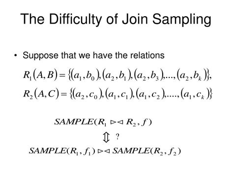 Ppt On Random Sampling Over Joins Powerpoint Presentation Free Download Id403954