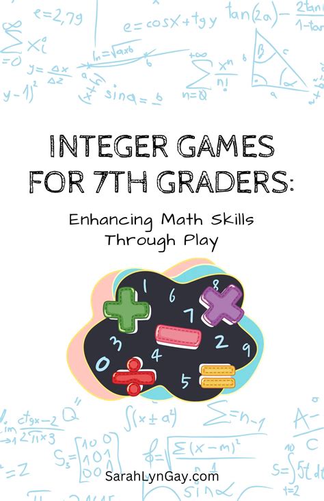 integer games for 7th graders enhancing math skills through play sarah lyn gay