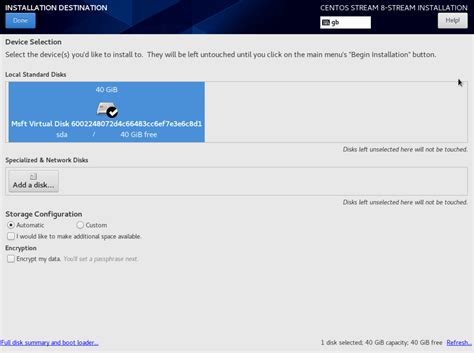 Hyper V Building A Centos 8 Server