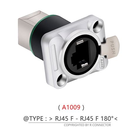 Conector De Red Rj45 Shield 8p8c Hembra Conector Grandado