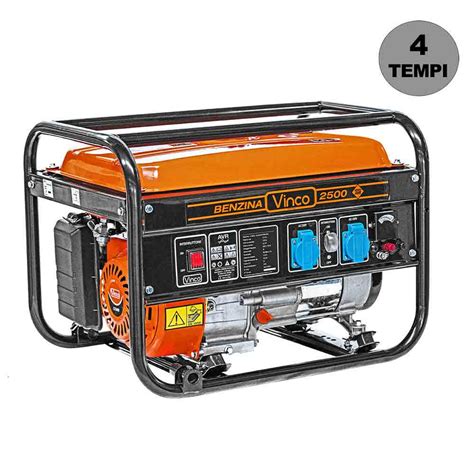 Generatore Di Corrente A Benzina Motore 4 Tempi Potenza Max22 Kw