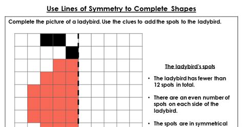 Use Lines Of Symmetry To Complete Shapes Discussion Problem Classroom Secrets Classroom