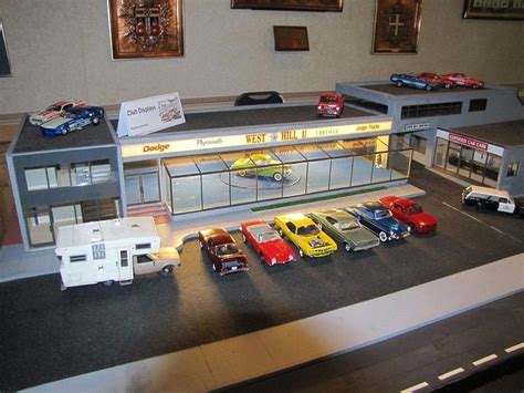 Dodge Dealership Diorama Diorama Models Pinterest Cars Model Cars