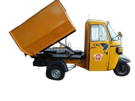 Wheeled Garbage Bin At ₹ 100000 Piece Three Wheeler Auto Tipper In