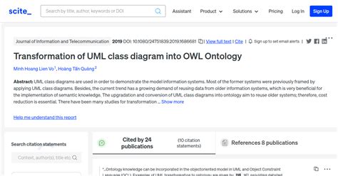 Transformation Of Uml Class Diagram Into Owl Ontology