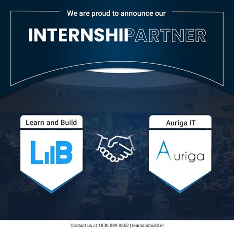 Learn And Build On Linkedin Auriga Lnb Internshipprogram