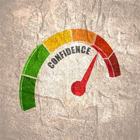 Confidence Level Meter Stock Vector Illustration Of Medicine 177883790