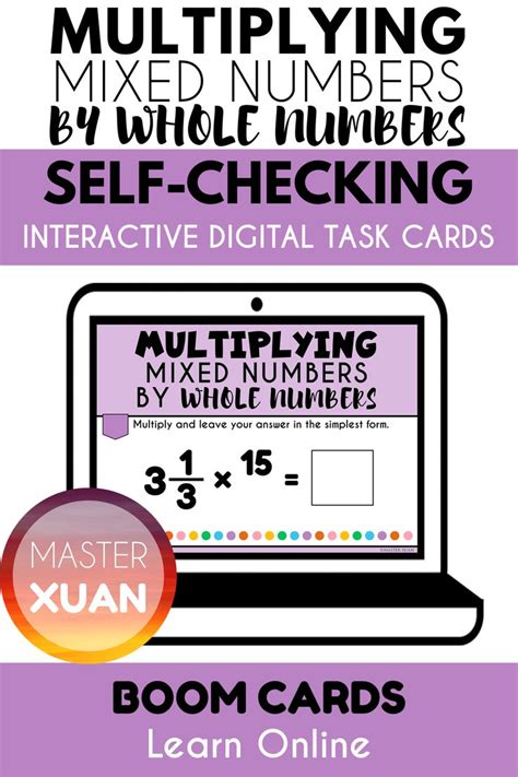Multiplying Mixed Numbers With Whole Numbers