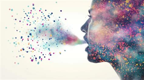 Natural Language Processing Understanding Human Speech Premium Ai Generated Image