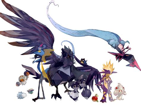 ポケモン「ポケモンイラスト Pokemon ポケモンsv発売されたので剣盾の好きな子達」歪のイラスト