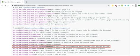 Some Entries In The Tables Of Configuration Properties Are Incomplete · Issue 21131 · Spring