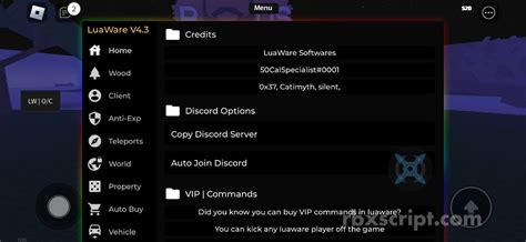 Lumber Tycoon 2 WalkSpeed Teleport Flight Speed Scripts Rbxscript