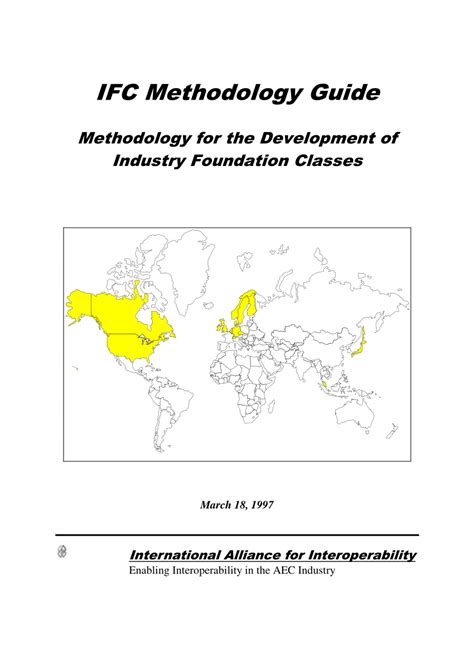 Pdf Ifc Methodology Guide Methodology For The Development Of
