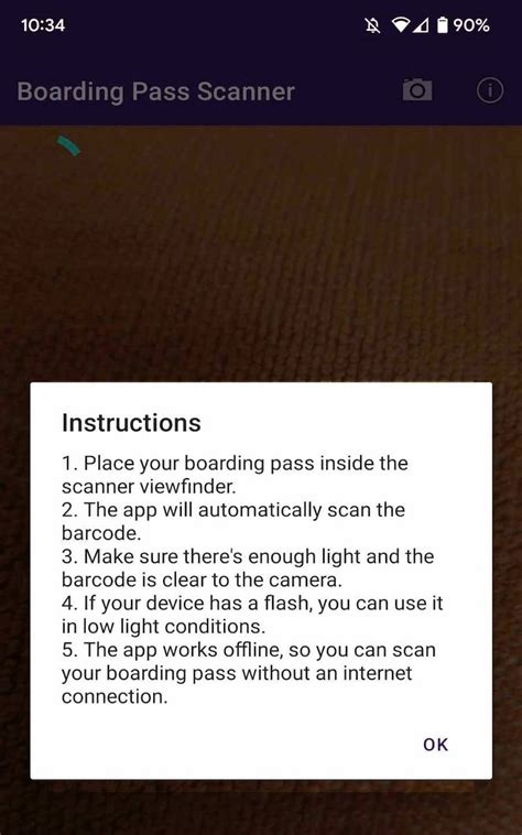 Boarding Pass Scanner App On The Amazon Appstore