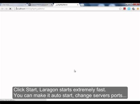 Install Laravel Under 1 Minute Without Any Special Knowledge Youtube