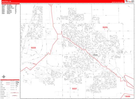 Maps Of Manteca California
