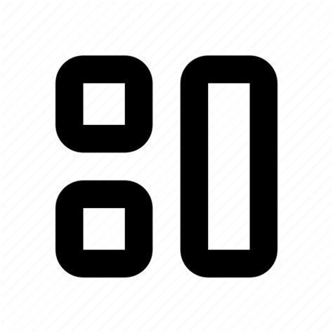 layout align prototype content page display outline icon