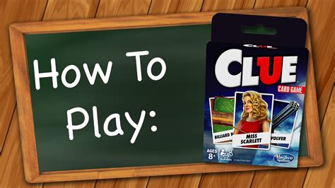 How To Play Clue Card Game Finalbosscardgame Com