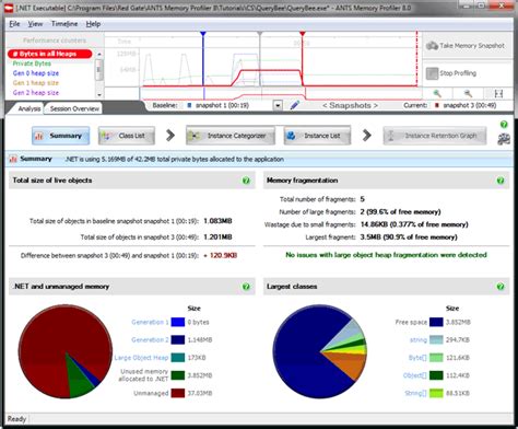 Ants Memory Profiler Walkthrough Tracking Down A Memory Leak