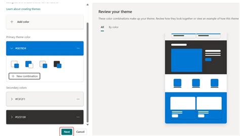 Add Custom Themes In Sharepoint