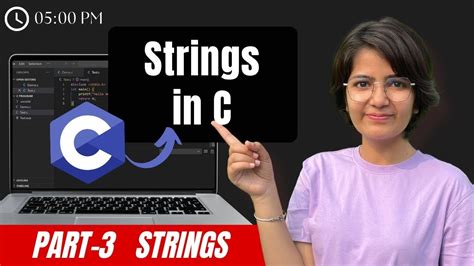 233 String In C Programming With Prishu Youtube
