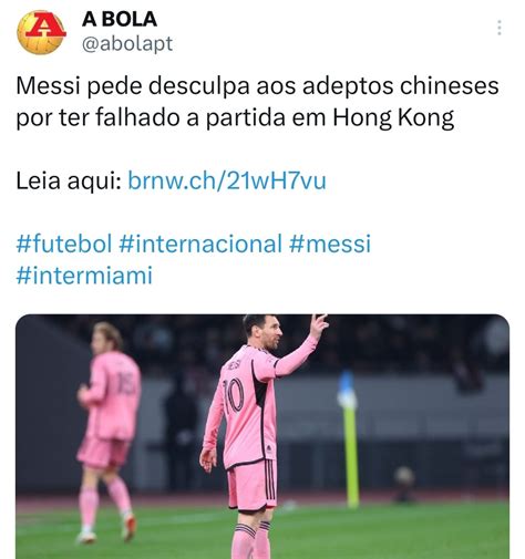 外媒热议梅西回应：已向球迷道歉！美媒酸了：梅西说与中国关系特殊腾讯新闻