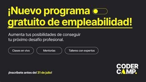 Codercamp Codercamp Codercamp Empleabilidad Cv Empleo