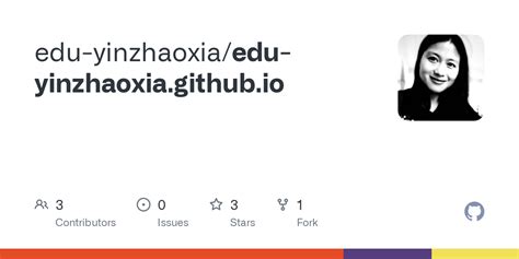 Github Edu Yinzhaoxia Edu Yinzhaoxia Github Io