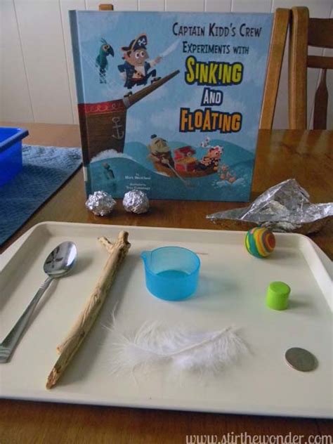 Science Books For Prebabeers Sink Float Experiment