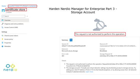 harden nerdio manager for enterprise part 3 storage account johan