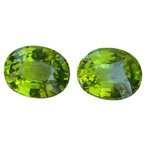 300 Carats Green Loose Peridot Stone Mix Oval Cut Natural Pakistani