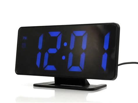 Часы Vst 888 с Датчиком Температуры Электронный Будильник Зеркальные Цифровые Часы Ft — в