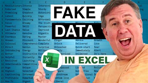 excel creating fake data in excel made easy with sam rad s free add