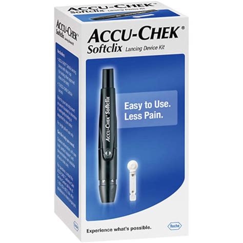 Accu Chek Softclix Lancet Device 1 Each Pack Of 4