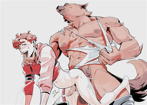 Rule 34 Anthro Big Bad Wolf F T P H D Bodily Fluids Calem Hood