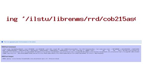 Graphs Permission Denied Help Librenms Community