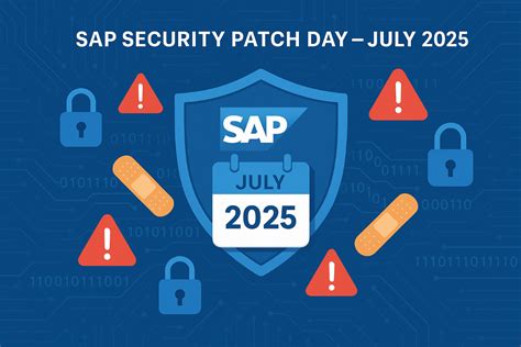 sap security patch day july 2025