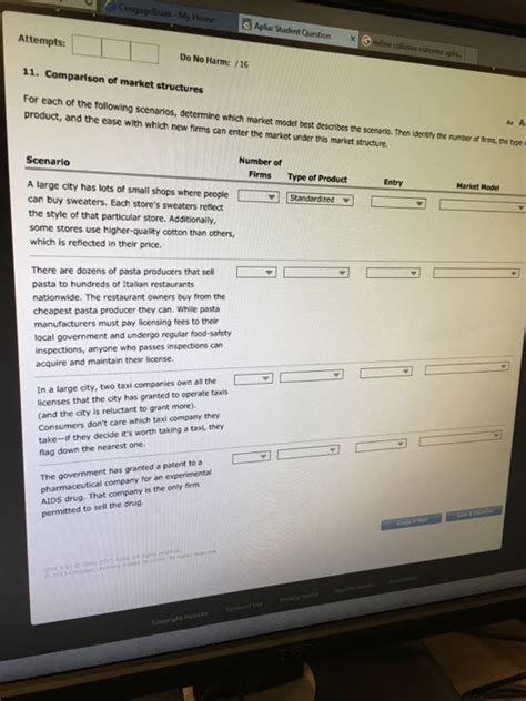Solved For Each Of The Following Scenarios Determine Which