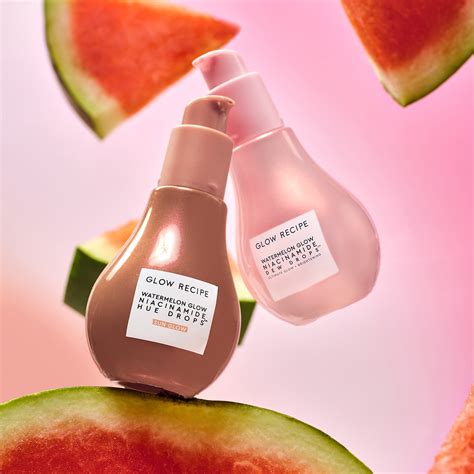 Watermelon Glow Hue Drops Sérum Pour Le Visage Gouttes Teintées à La Niacinamide De Glow Recipe