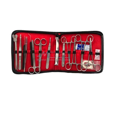 Estuche De Disección 20 Piezas Hergom 13 13 Proveedora Medical