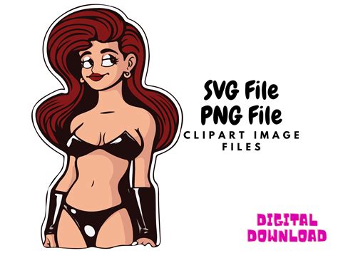 Adult Woman Sexy Svg Vector Clipart Image Files SVG PNG Digital Sublimation Optimized For