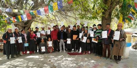 610 Property Cards Under Svamitva Scheme Distributed In Khaltse Sub Division Ladakh Times