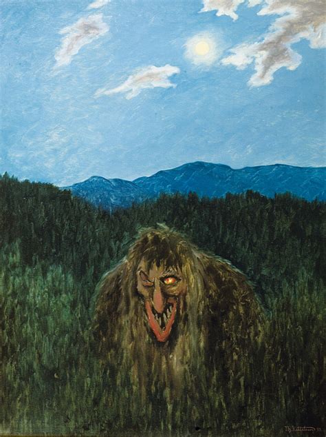Monster Brains Theodor Kittelsen