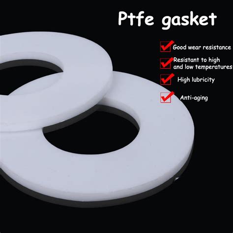 Polyethylene Ptfe Flange Gasket Sealing High Temperature Resistant Dn15